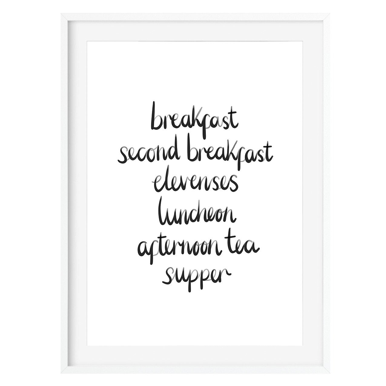 Hobbit Meals - Art Prints - Poppins & Co.