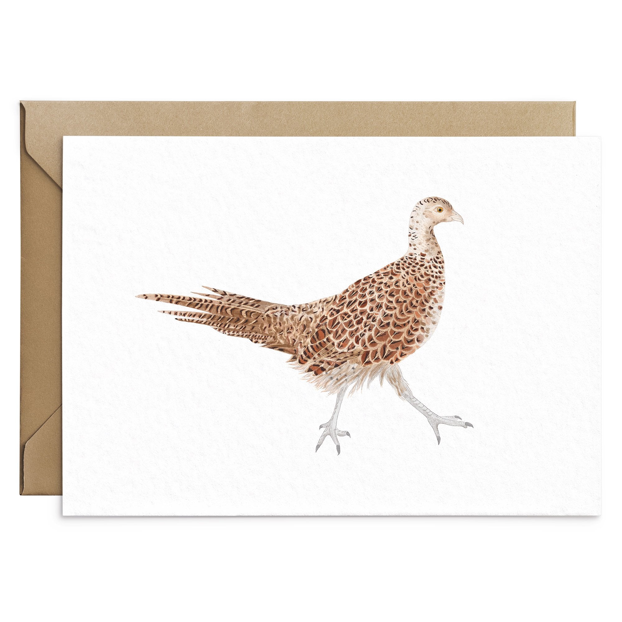 Female Pheasant Card - Birds - Poppins & Co.